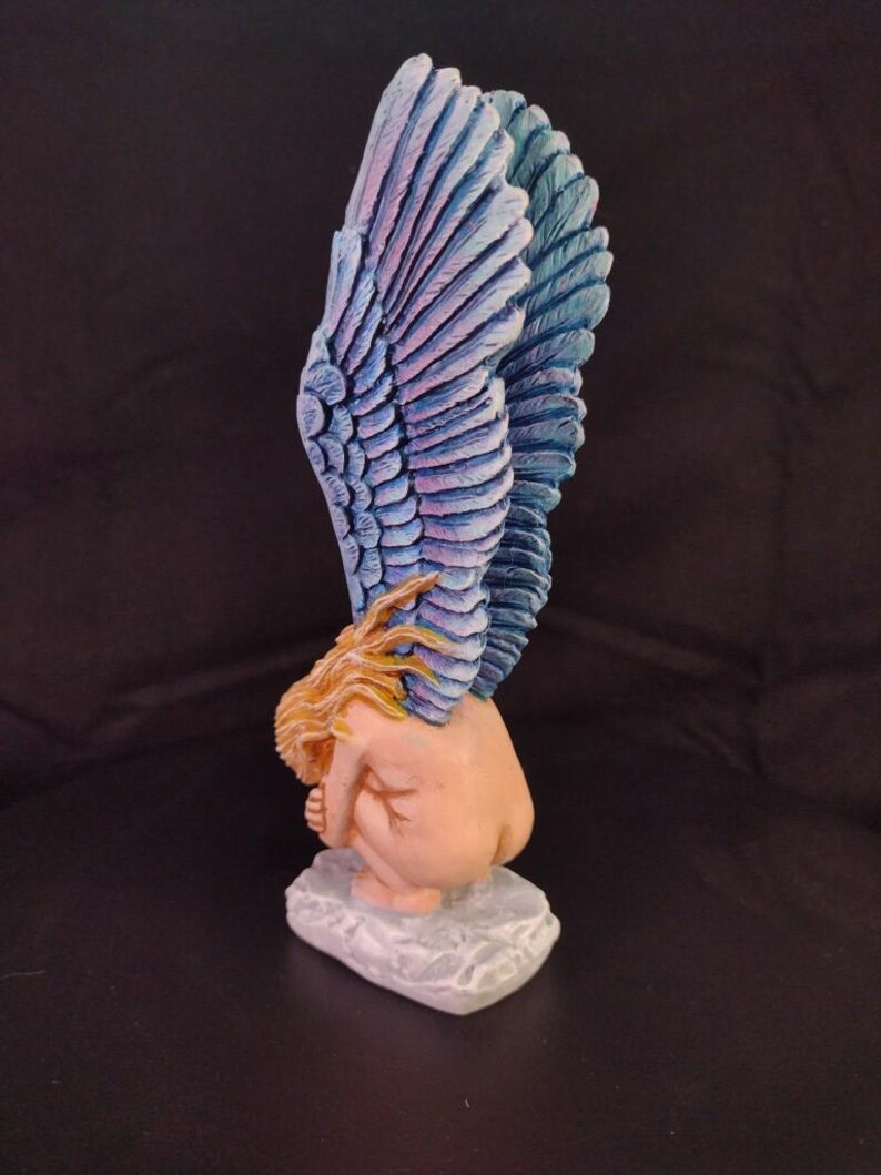 Weeping Angel of Remembrance and Redemption Tabletop Statue - Etsy