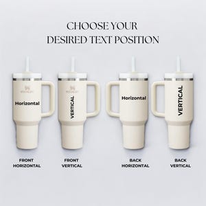 Personalized Name Stanley Cup, Custom Engraved Tumblers, Stanley ...