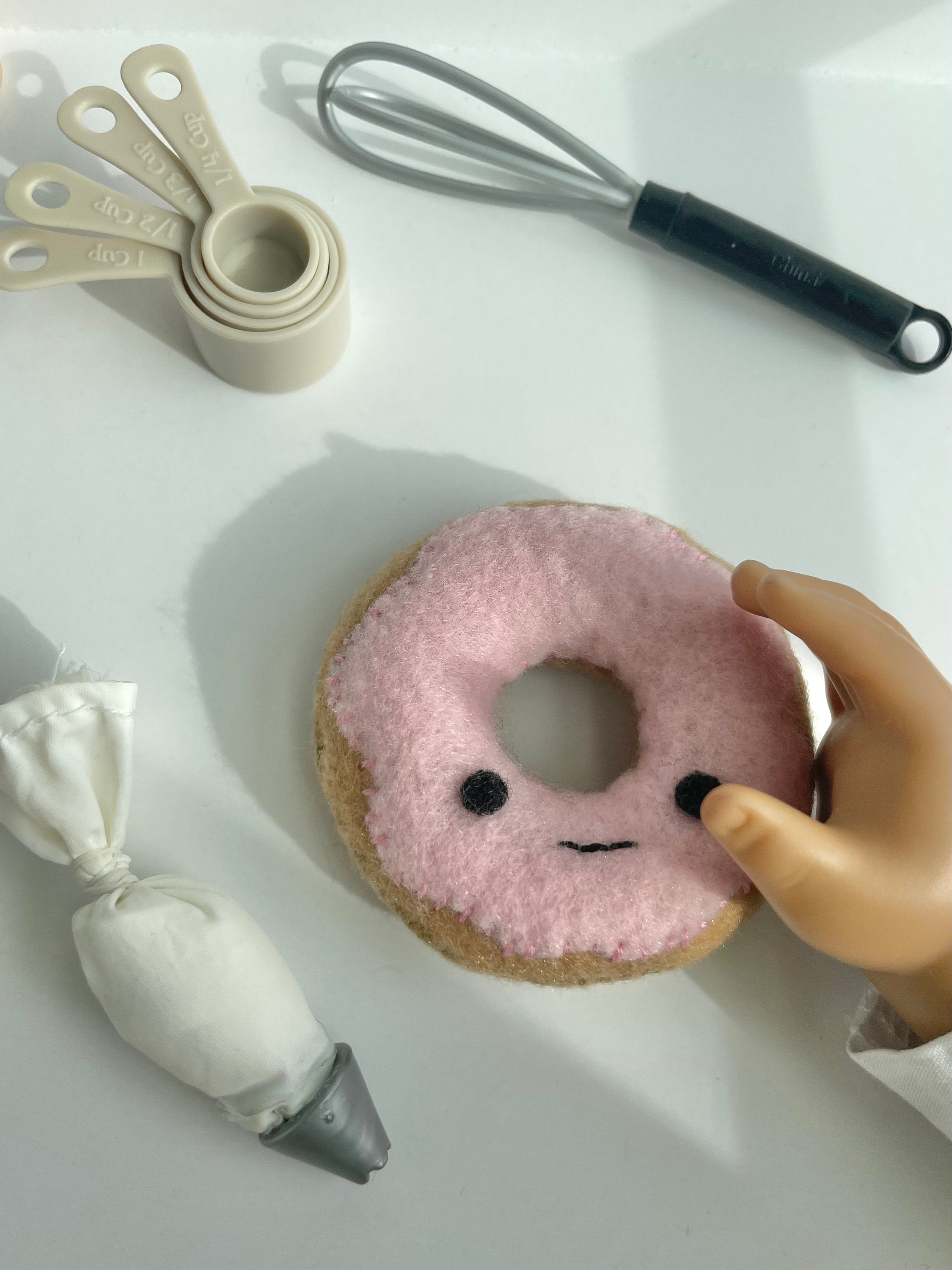 Custom Felt Plush Mini Donuts | Kawaii Mini Plushies | Great for Gifts ...