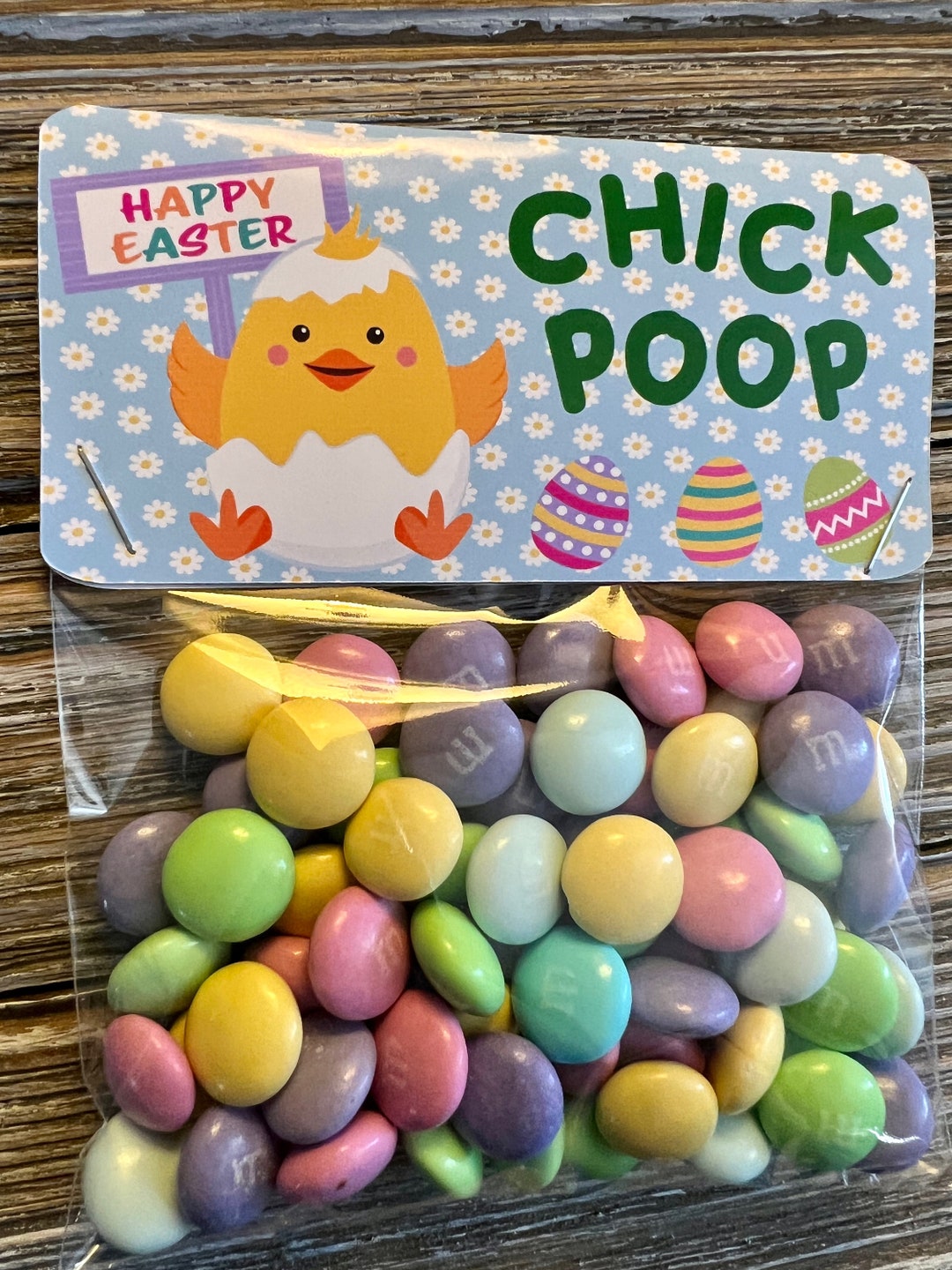 Easter Chick Poop Candy Party Favors Egg Hunt Easter Busked Stuffer ...