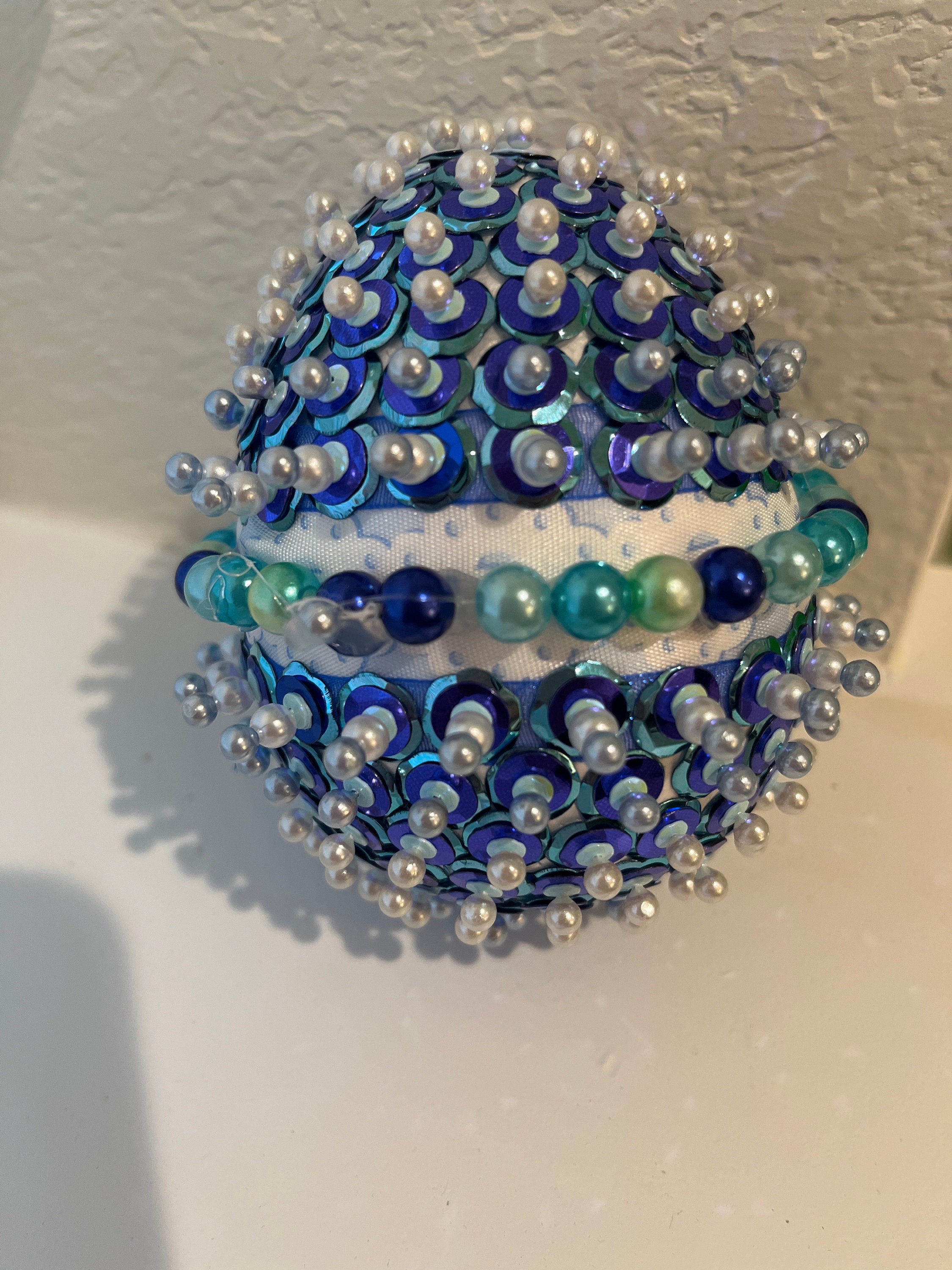 Blue Easter Egg - Etsy