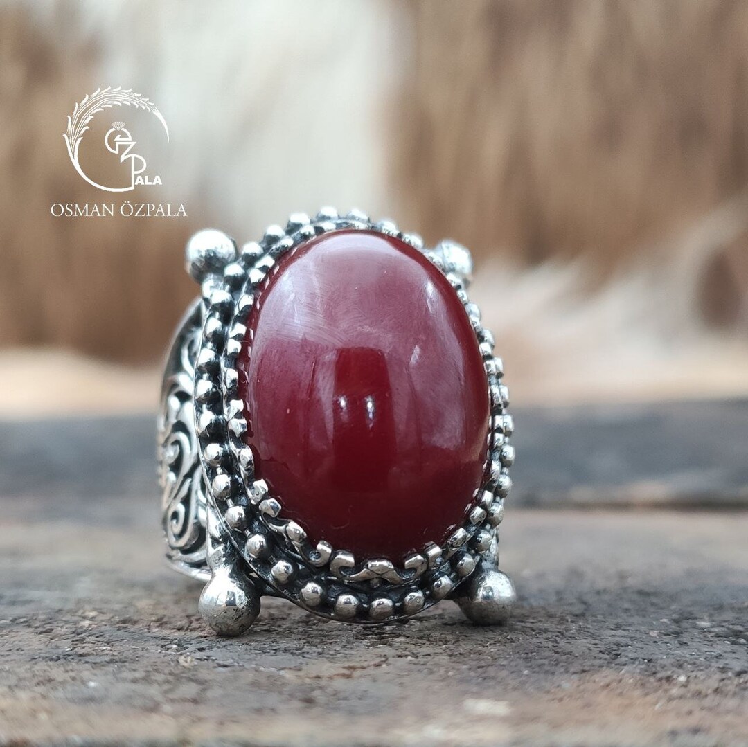 OTTOMAN RINGS Silver Engraved Ring - Etsy