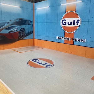 Gulf Diorama, 1:64 Diorama to Hot Wheels, Matchbox, Etc. Only Digital ...