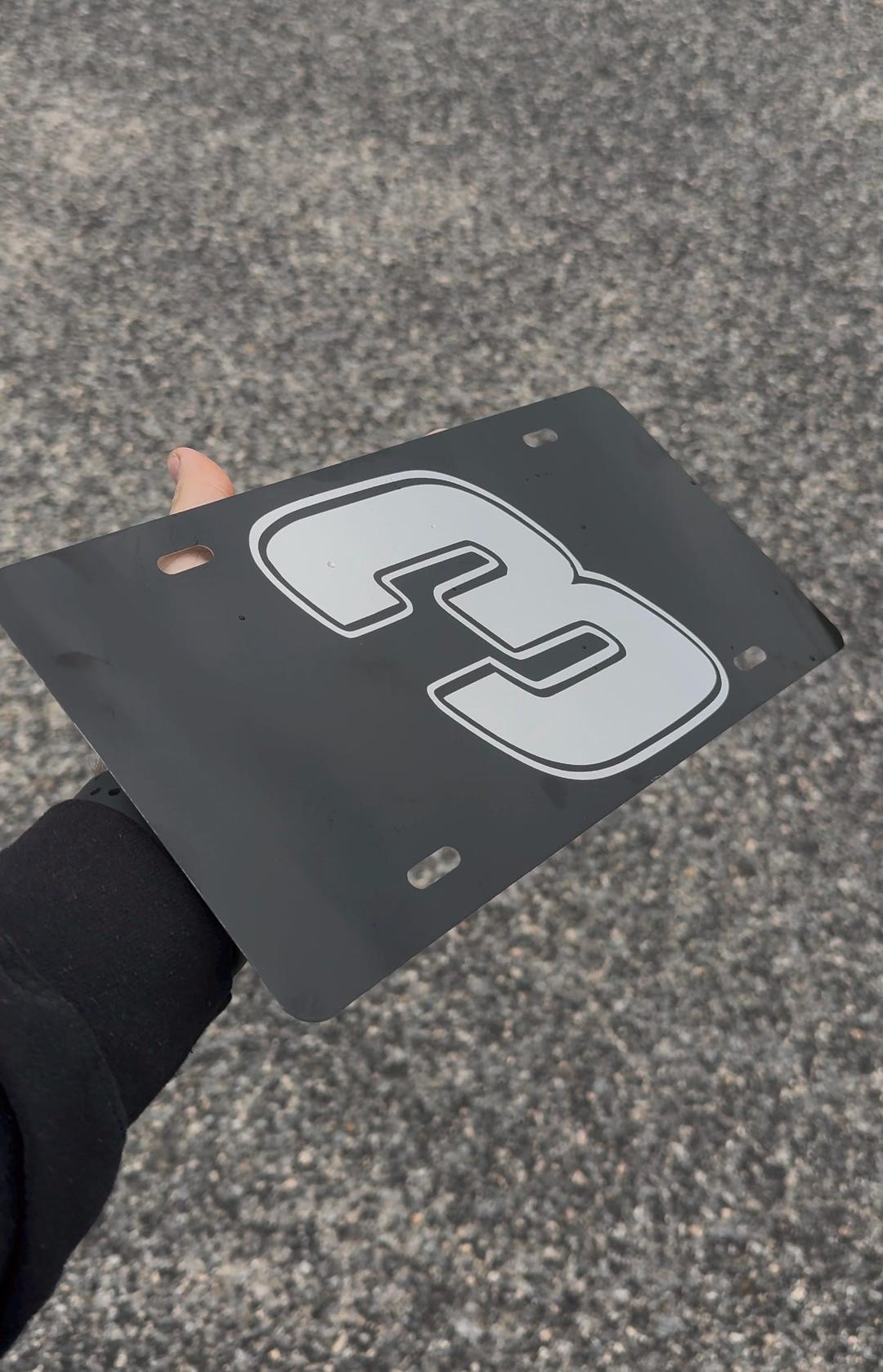 Dale Number 3 Nascar Plate - Etsy
