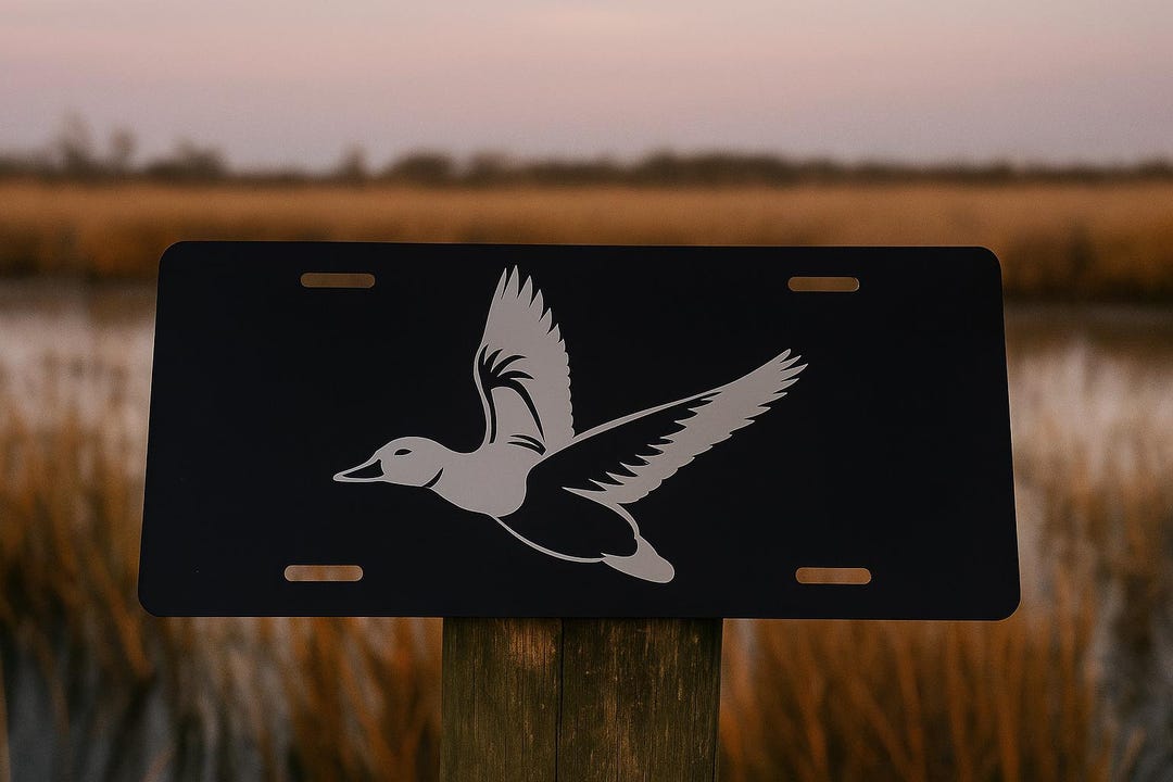 Duck License Plate - Etsy