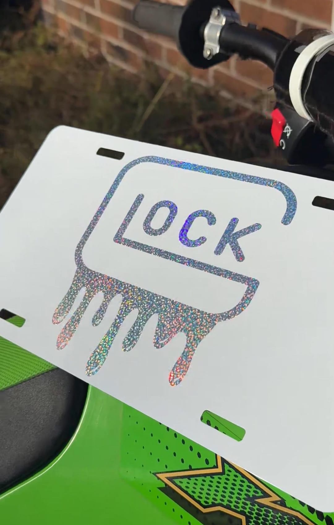 Custom G Lock License Plate - Etsy