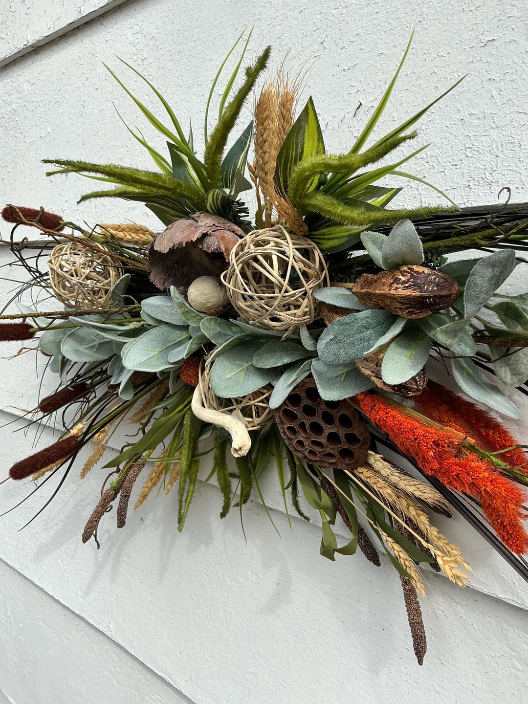 Everyday Rustic Farmhouse Swag - Etsy