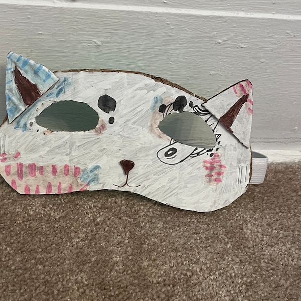 Opal Therian Cat Mask - Etsy