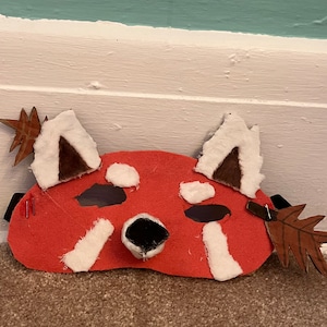 Red Panda Therian Mask - Etsy