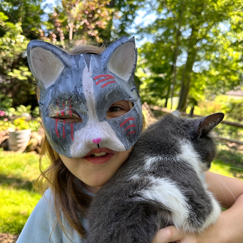 Cat Mask - Etsy