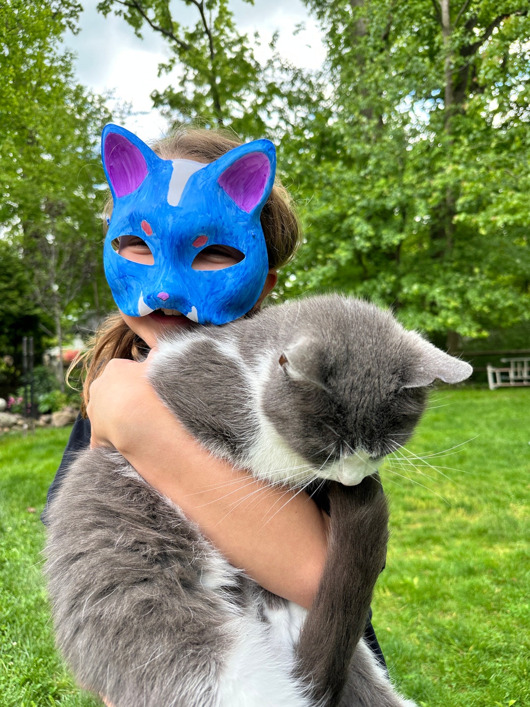 Therian Cat Mask Waterproof - Etsy