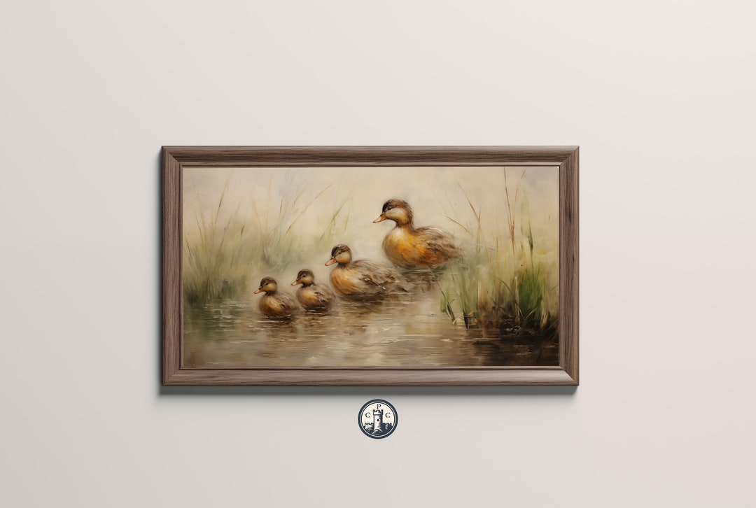 Printable Download 143 - Pretty Family of Ducks, Spring Pond Life ...