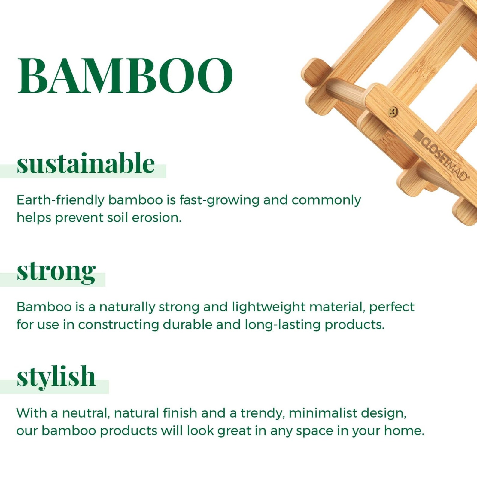 Bamboo Wine Rack Foldable Pre Assembled 8-bottle Countertop Wine Rack ...