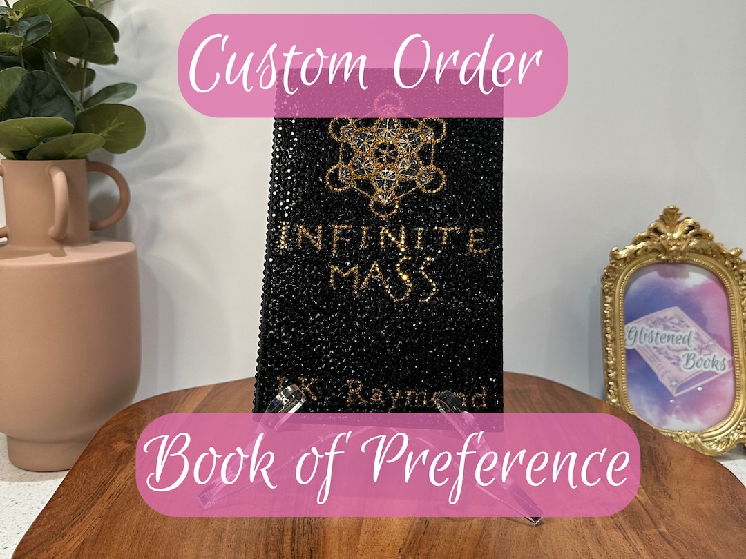 PAPERBACK Book of Preference BEDAZZLED Custom Order Special Edition ...
