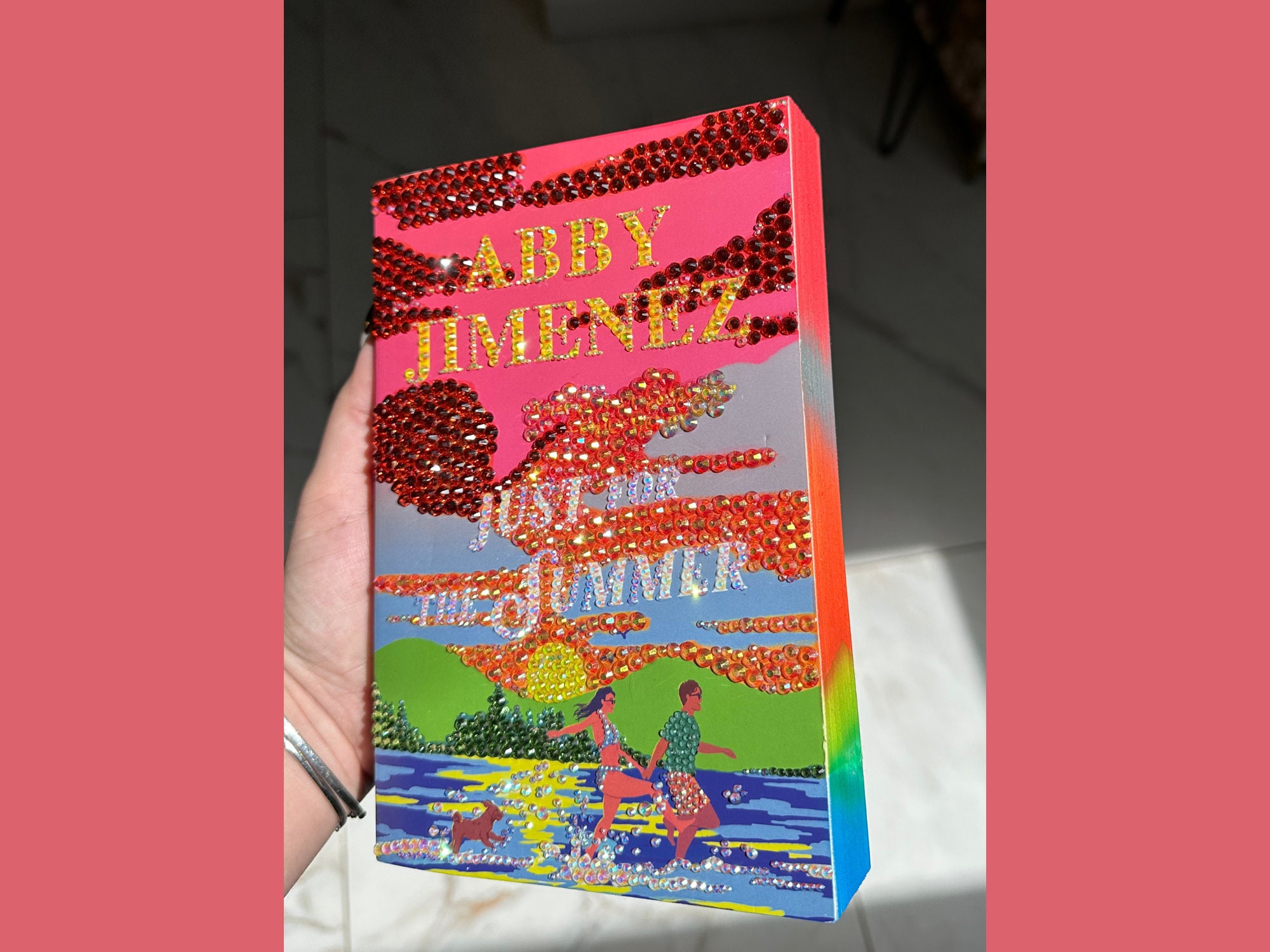 Just for the Summer by Abby Jimenez BEDAZZLED PAPERBACK Front Cover ...