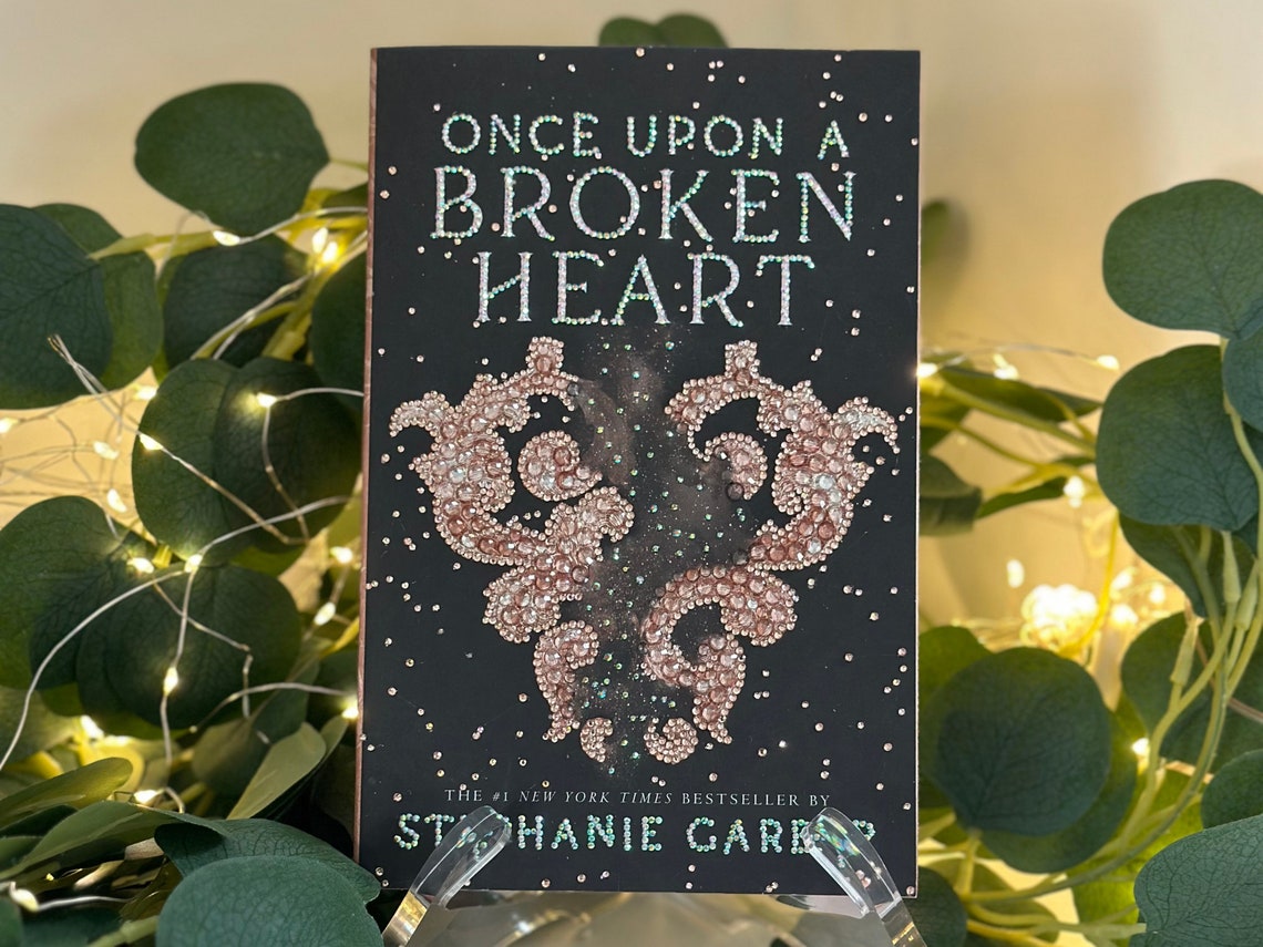 Once Upon A Broken Heart BEDAZZLED PAPERBACK Front Cover Only Special ...