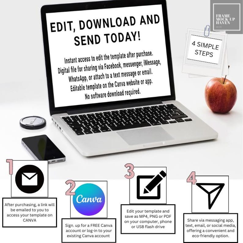 Funeral Announcement |electronic Digital Funeral Program | Online ...
