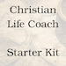 Christian Life Coach Starter Kit | Faith-based Coaching Tools | Perfect ...
