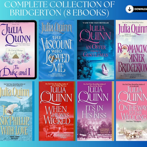 Bridgerton Book Set - Etsy