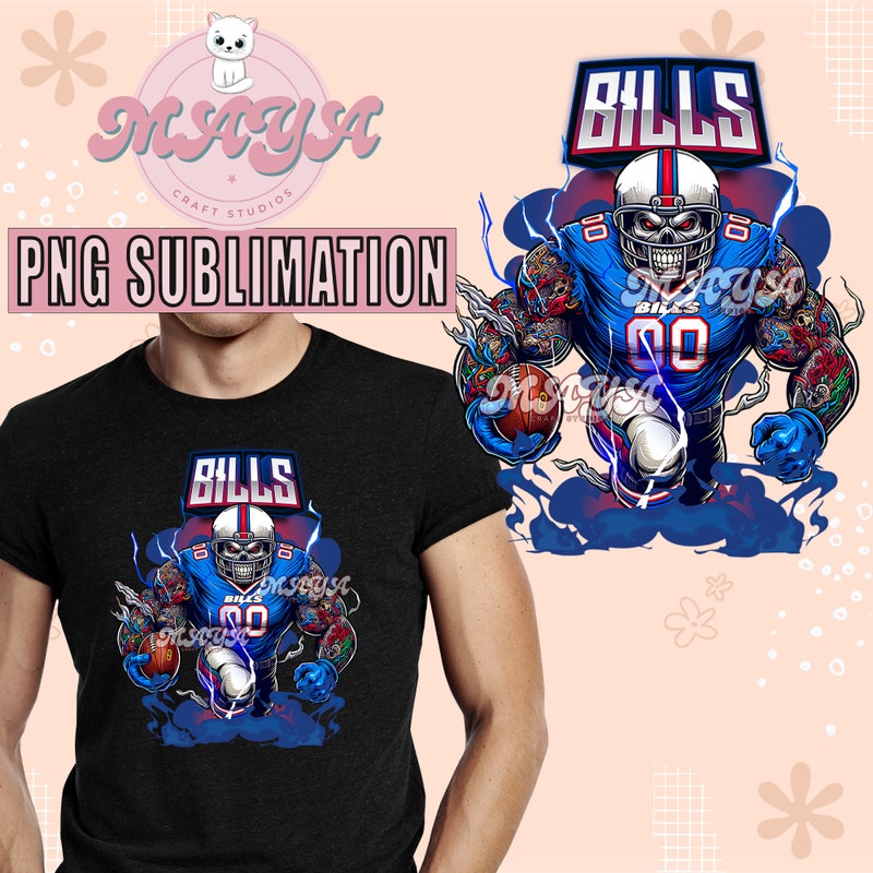 Buffalo Bills Zubaz Print - Etsy