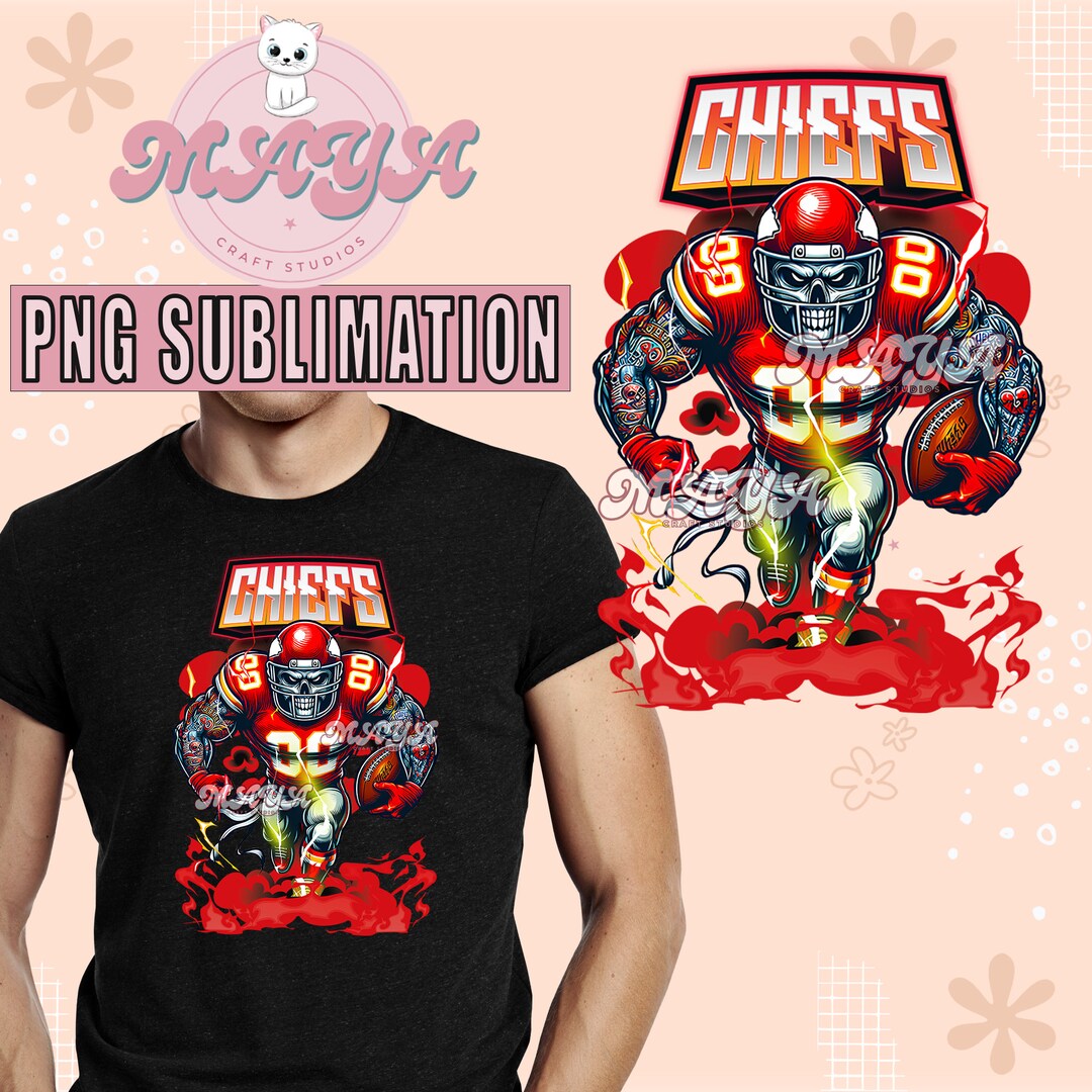 Chief Mascot PNG Sublimation, Team Clipart, Printable Design, Game Day ...