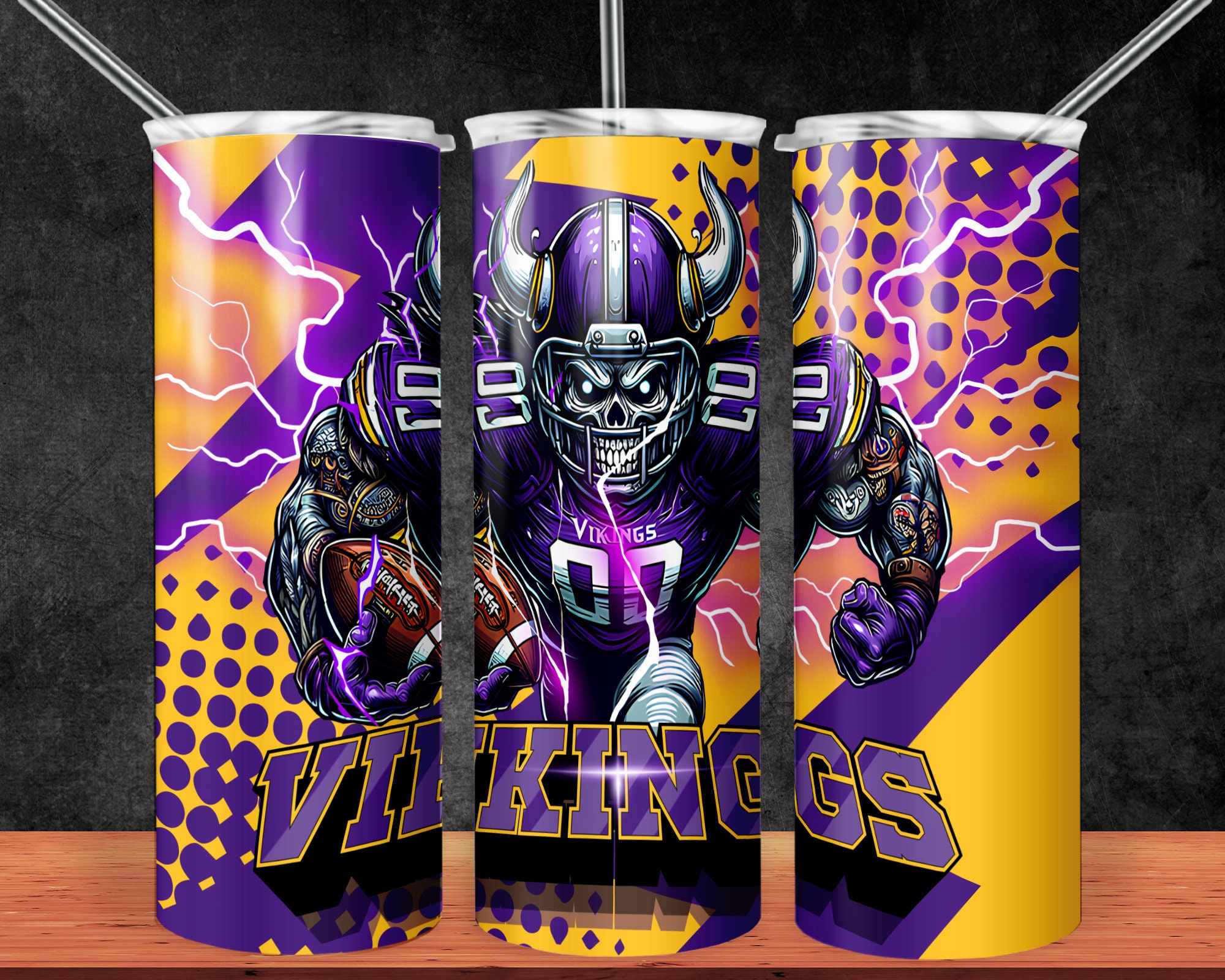 Viking 20oz Skinny Tumbler Sublimation Designs, 20oz Skinny Tumbler for ...