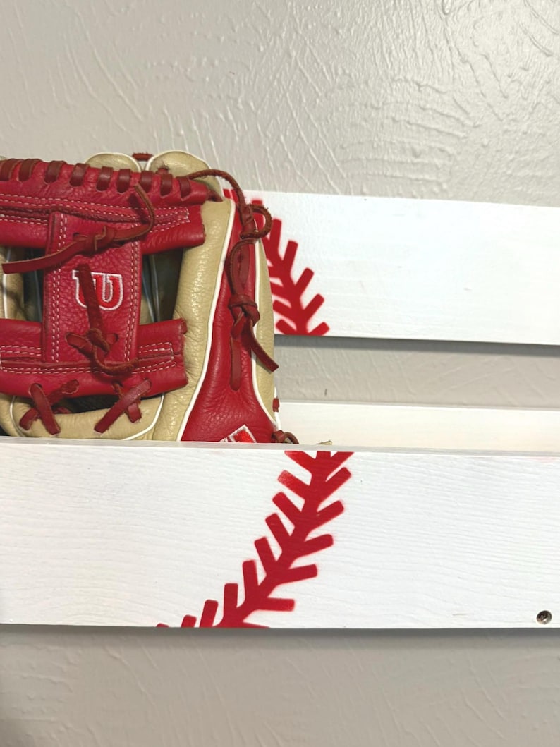 Baseball Bookshelf – Set of 2, Sports Trophy Shelf - Etsy