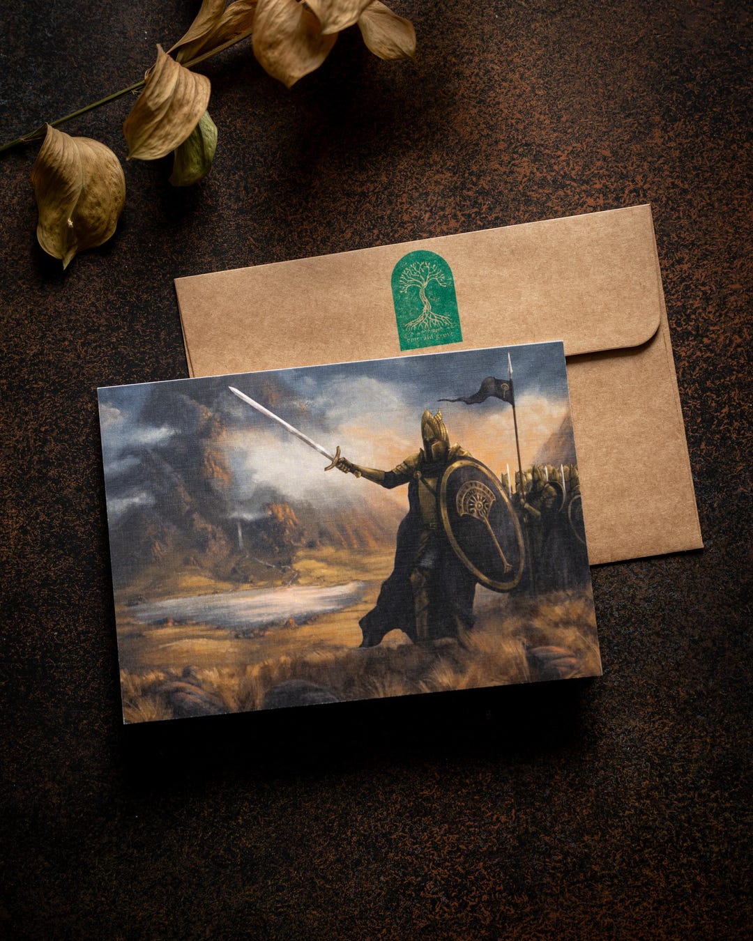 Numenor's Legion of Armenelos Greeting Card by Sam Mckinnon - Lotr Art ...