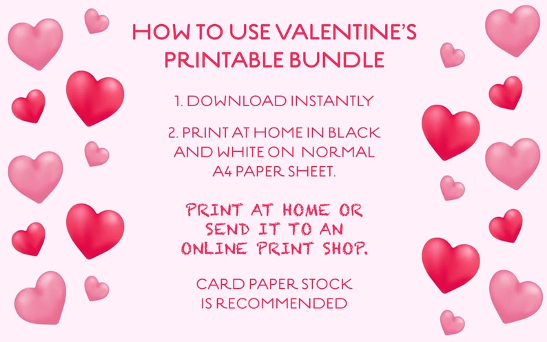 Valentine Coloring Cards, Printable Valentine's Day Cards, Kids ...