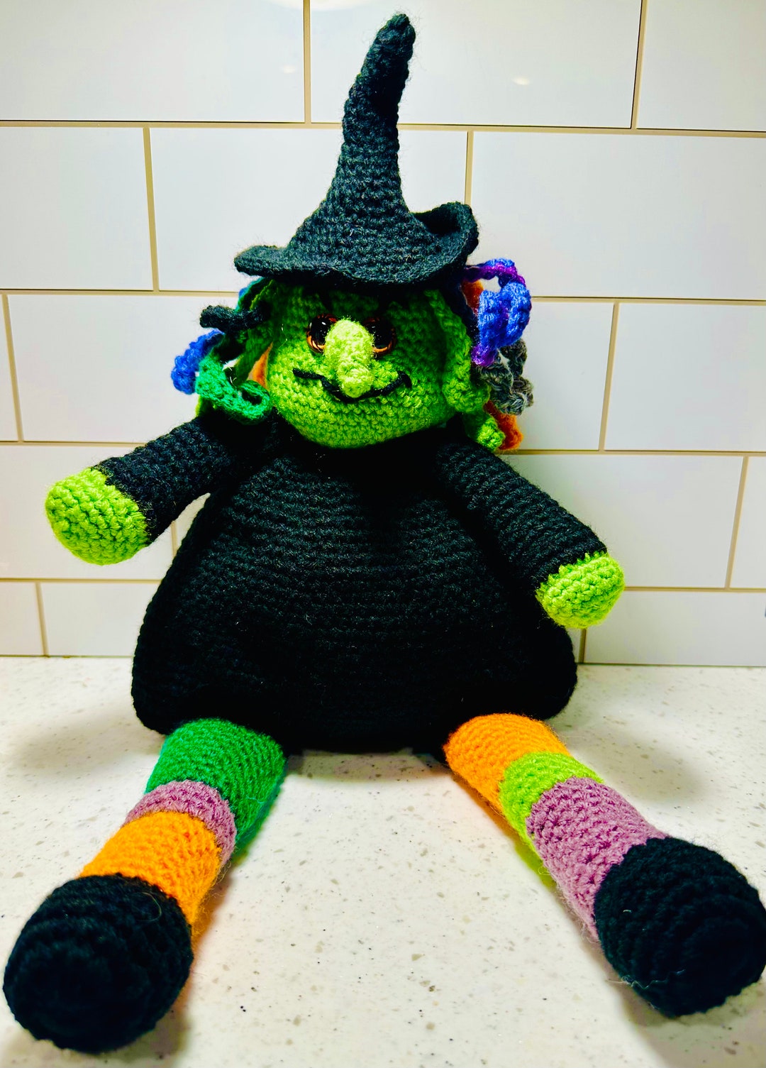 Wick E. Witch Crochet Pattern ***pattern Only*** - Etsy