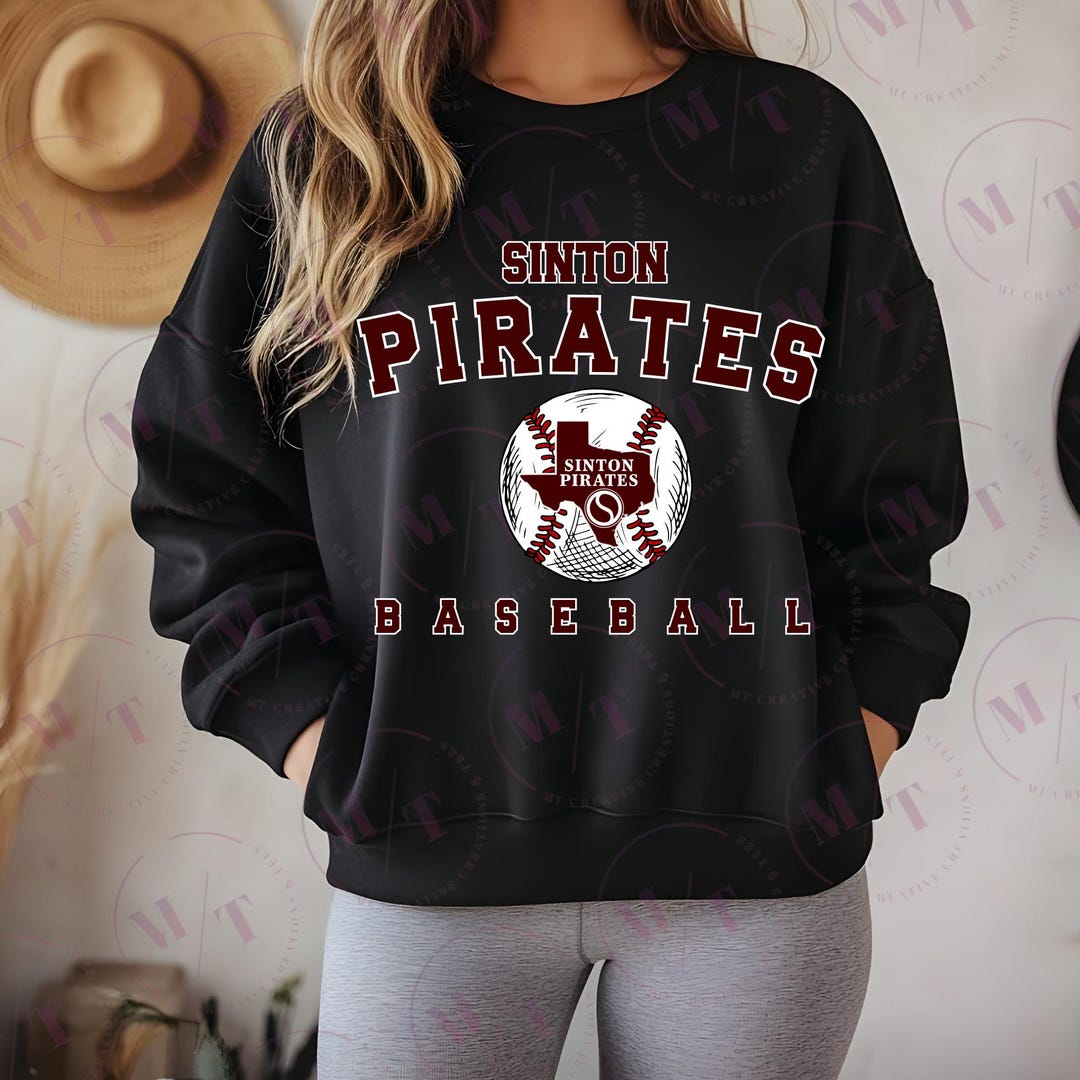 Sinton Pirates Baseball PNG File - Etsy