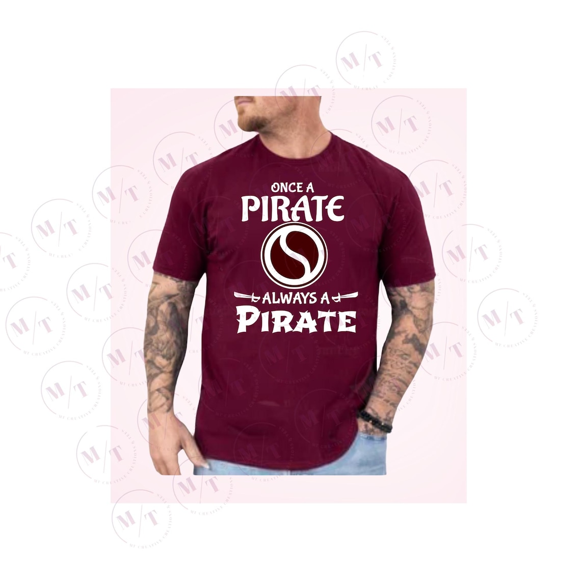 Sinton Pirates Once a Pirate Always a Pirate Never Ending S, PNG File ...