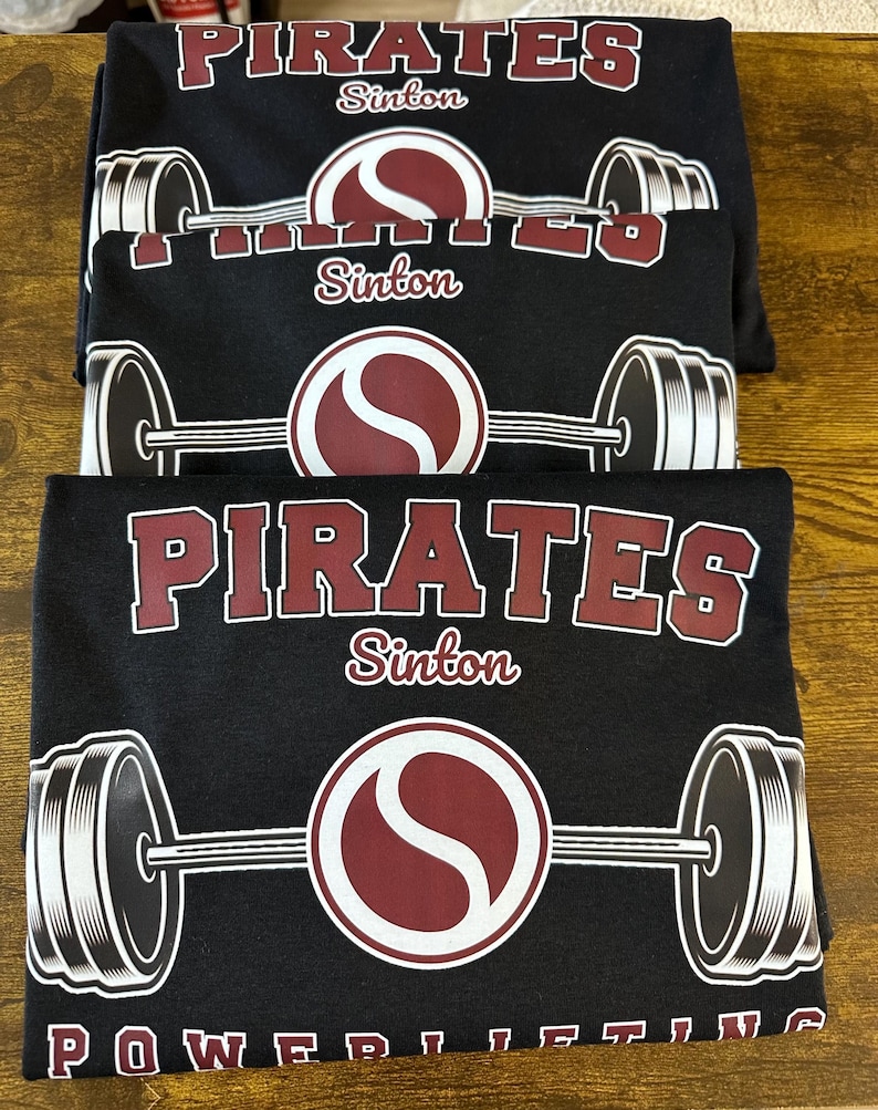 Sinton Pirates Powerlifting PNG File - Etsy