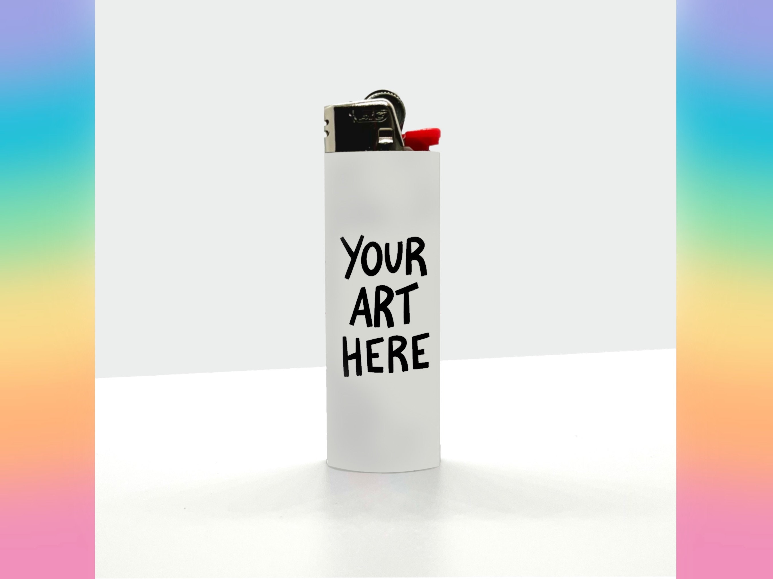 Custom Bic Lighter | Personalized Artwork Lighter | Bespoke Logo Bic ...