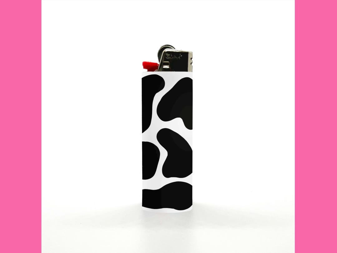 Cow Pattern Lighter | Animal Print Lighters Farm Jungle Tiger Stripes ...