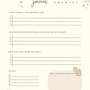 Printable Miracle Journal - Etsy