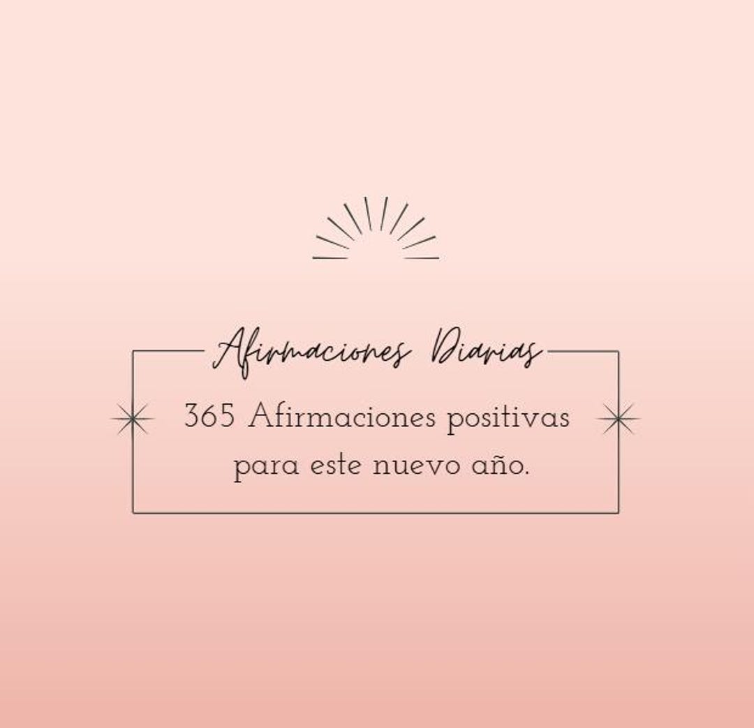 365 Positive Affirmations for 2025 - in Spanish - Etsy