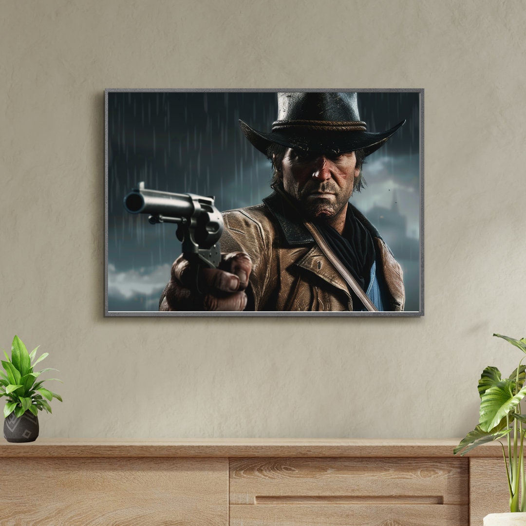 Red Dead Redemption 2, Arthur Morgan Portrait Arthur Morgan Wallpanel ...
