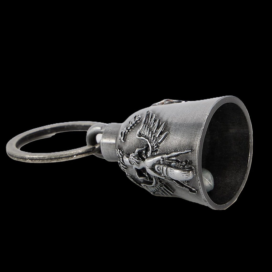 3D Women Motorcycle Biker Bell: Ride With Pride, Good Luck Charm - Etsy
