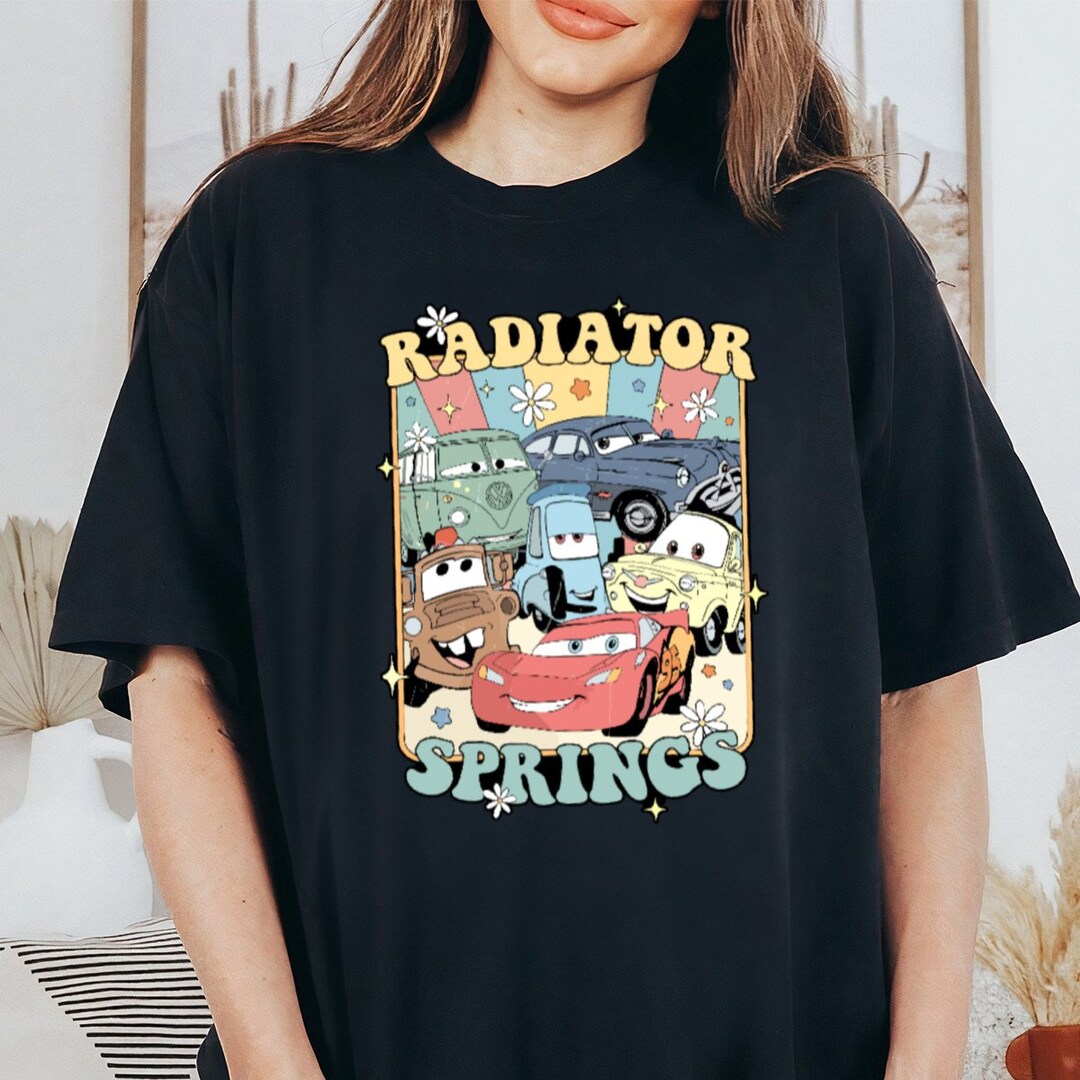 Radiator Springs Shirt, Disney Pixar Cars Radiator Springs Vintage ...