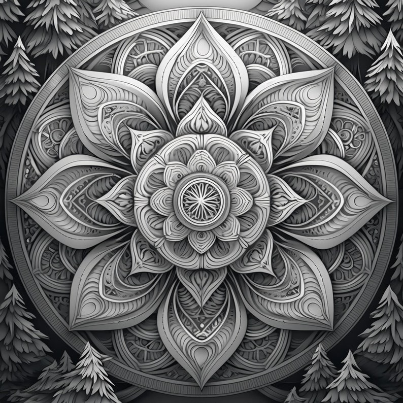 10 Hyper Detailed Mandala Coloring Pages for Adults Intricate and ...