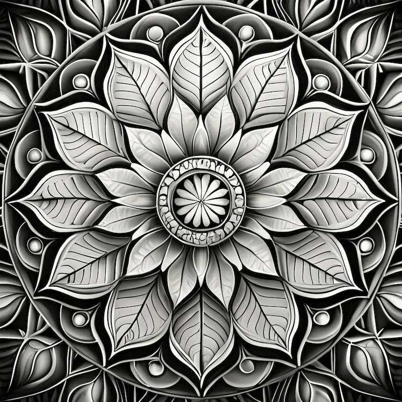 10 Hyper Detailed Mandala Coloring Pages for Adults Intricate and ...