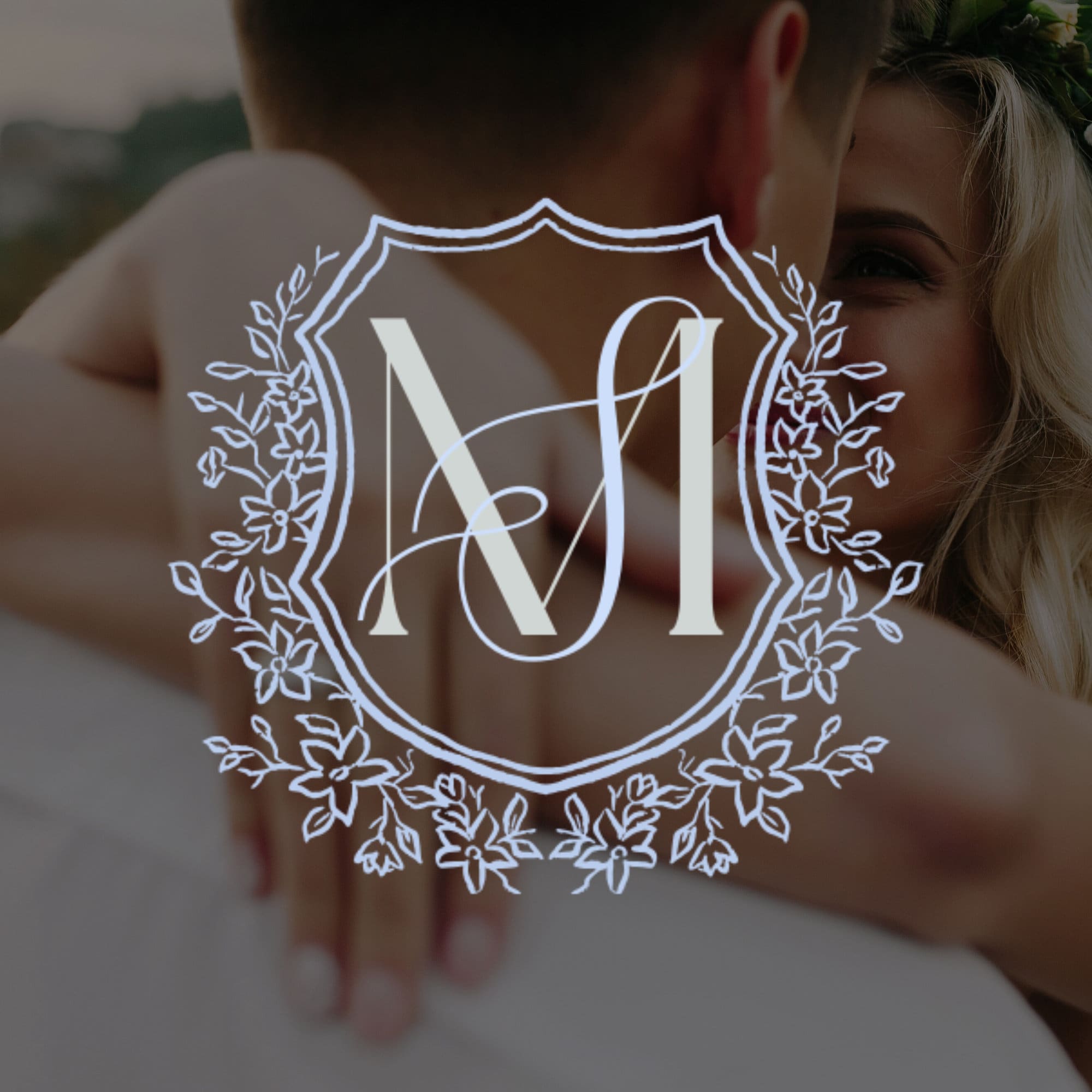 Custom Wedding Monogram Logo Initials Unique Designs, Not From ...
