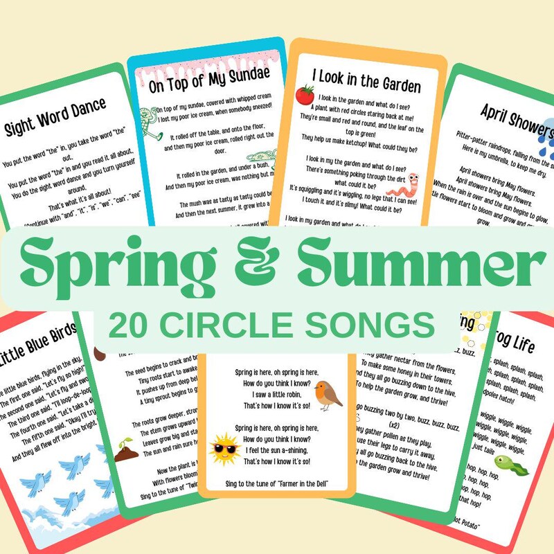 Spring Song - Etsy