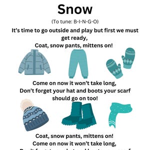 20+ Fall and Winter Circle Time Songs With Visuals - Etsy