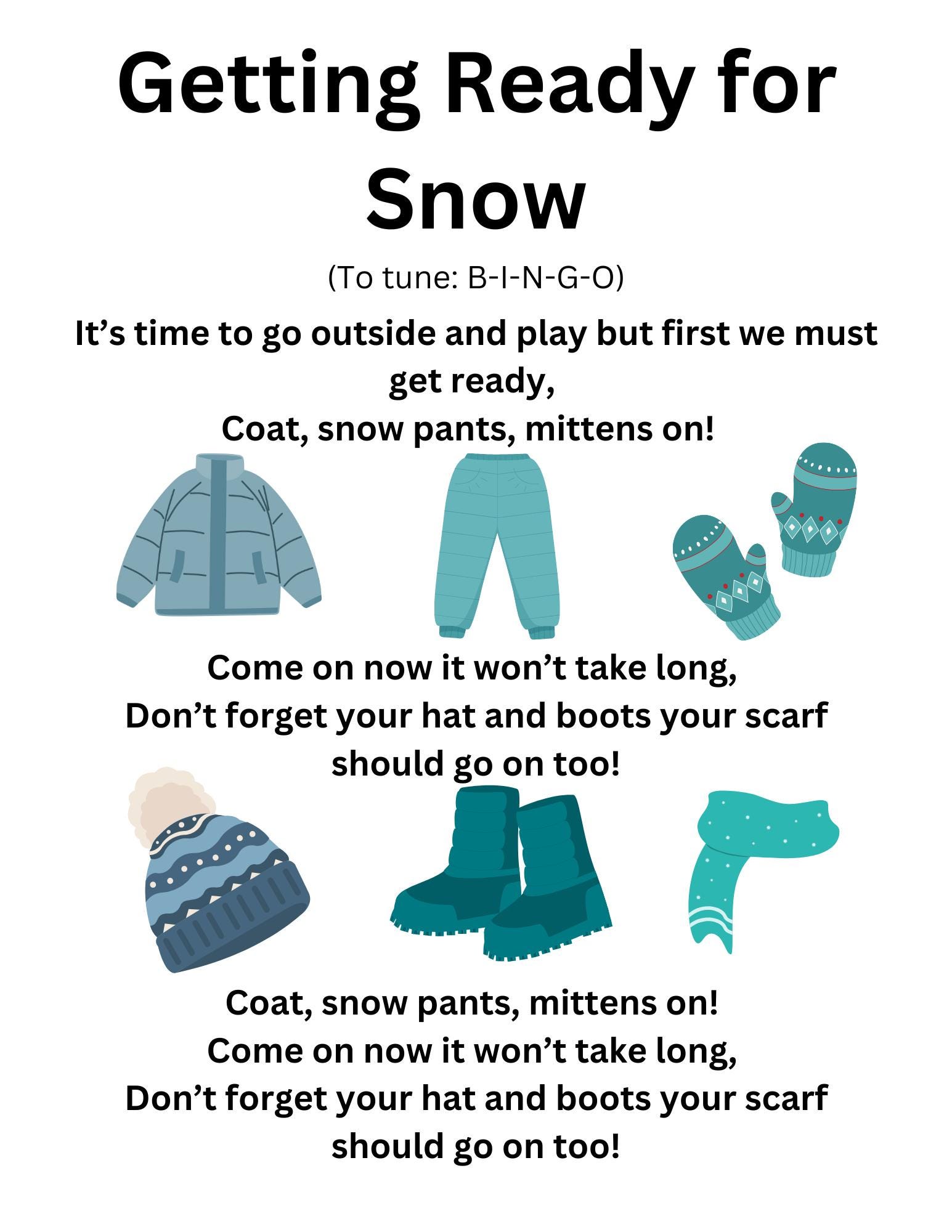 20+ Fall and Winter Circle Time Songs With Visuals - Etsy