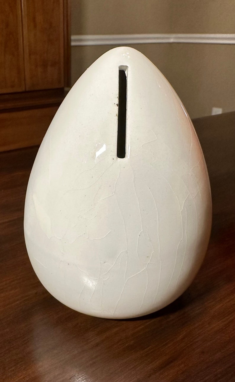 Vintage Hand Painted Quadrifoglio Italy Ceramic Bank Girl & Flower ...