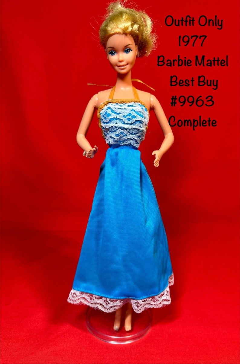 1970’s Barbie Vintage Outfit, Barbie by Mattel Best Buy From 1977 #9963 ...