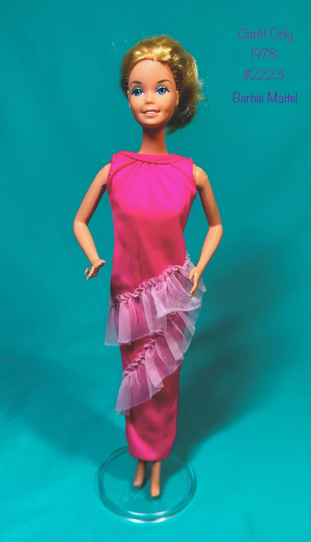 1970’s Barbie Vintage Outfit, Barbie by Mattel Best Buy From 1978 #2223 ...