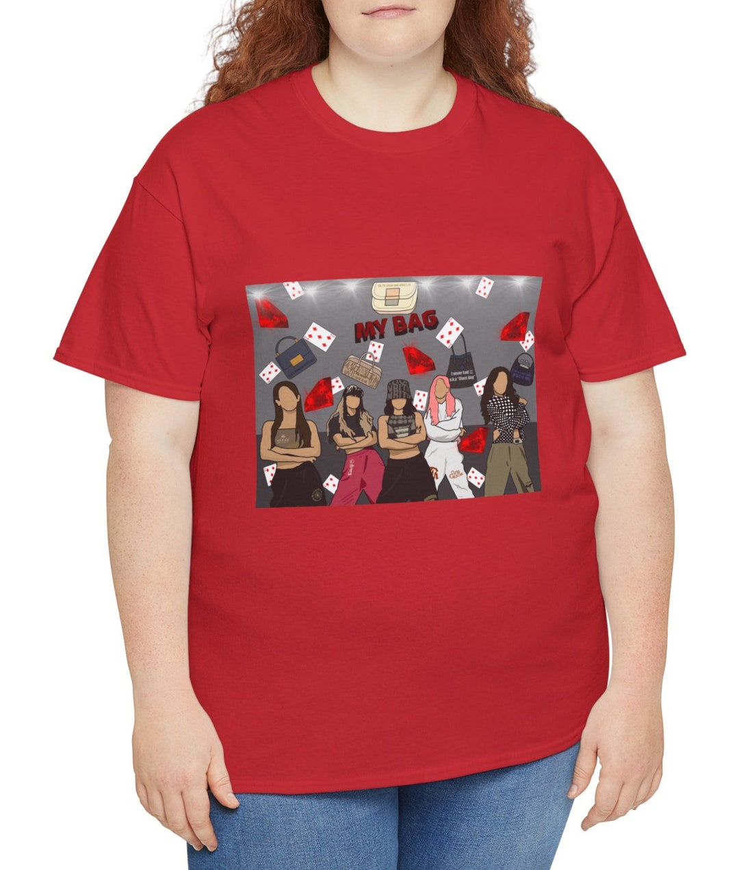 Gidle My Bag Collage Tee - Etsy